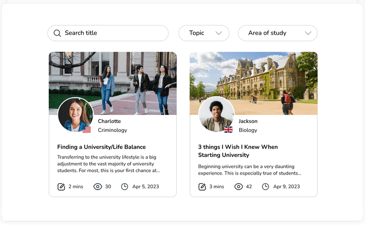 Unibuddy | One-to-one Chat
