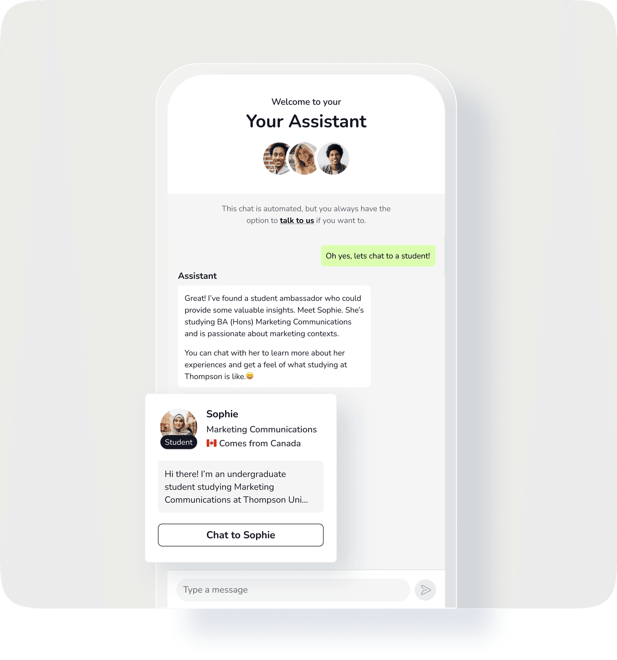 Unibuddy | One-to-one Chat