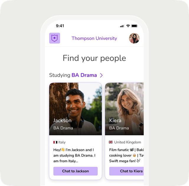 Unibuddy | Foster connections with Groups